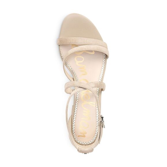 Sam Edelman | Shoes | Nwt Sam Edelman Womens Beige Stacie Open Toe ...